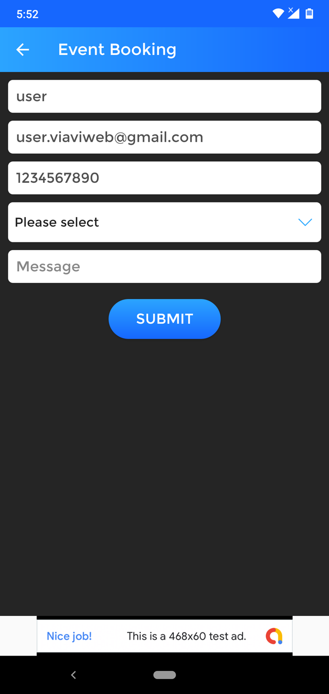 Android Event App (Create Event, Booking Event) by viaviwebtech | CodeCanyon